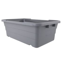 Quantum TUB2516-8GY Lug Box (Tote)-Grey