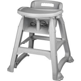 Winco CHH-25 High Chair Plastic-Gray